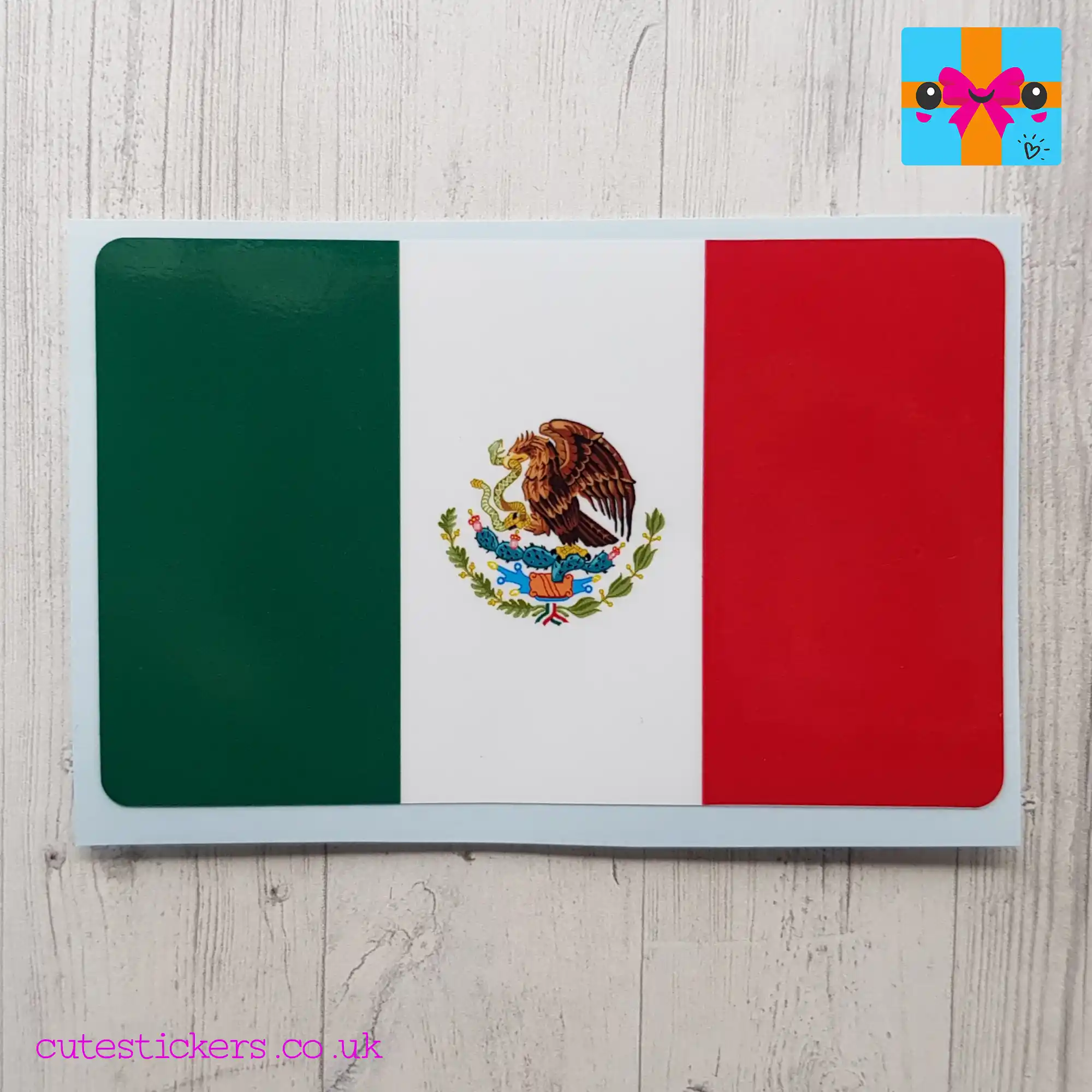Mexican Flag Sticker - Cute Stickers